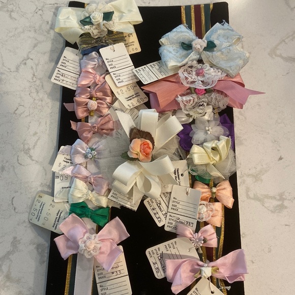 Hand Crafted | Other | Vintage New Hair Bow Lot 25 Of Them | Poshmark